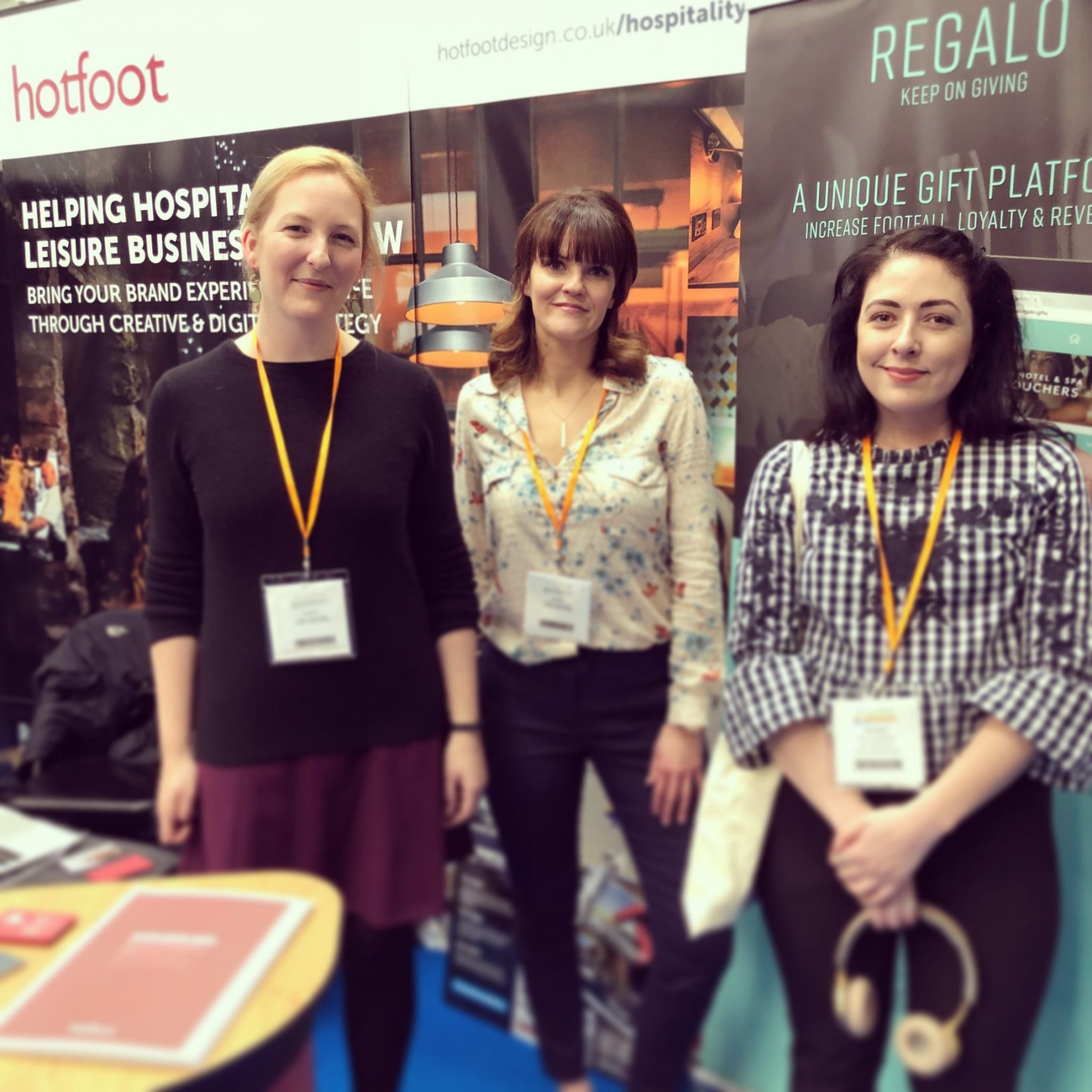 Hotfoot at the Lakes Hospitality Trade Show 2018 - Hotfoot Design