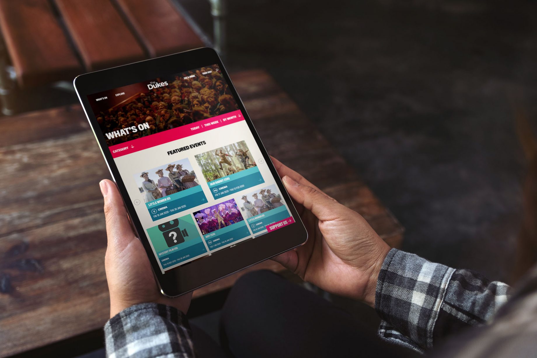 Hotfoot creates new website for the Dukes Theatre and Cinema in ...