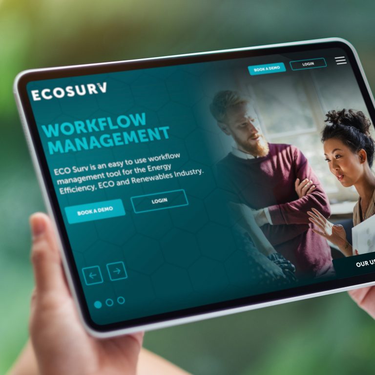 New brand and website design for ECO Surv in Lancashire - Hotfoot Design