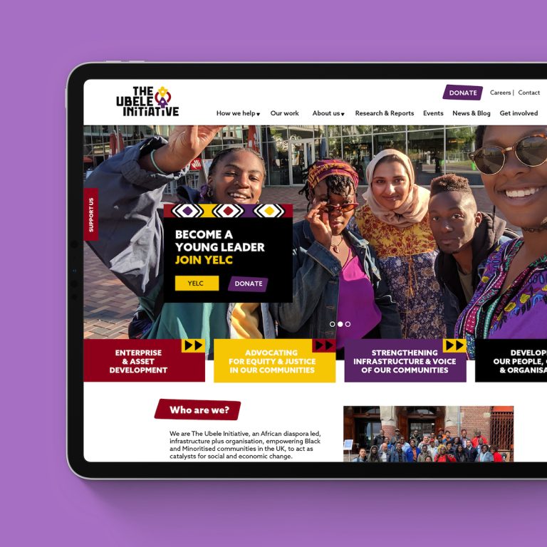 New brand identity and website design for the Ubele Initiative in ...