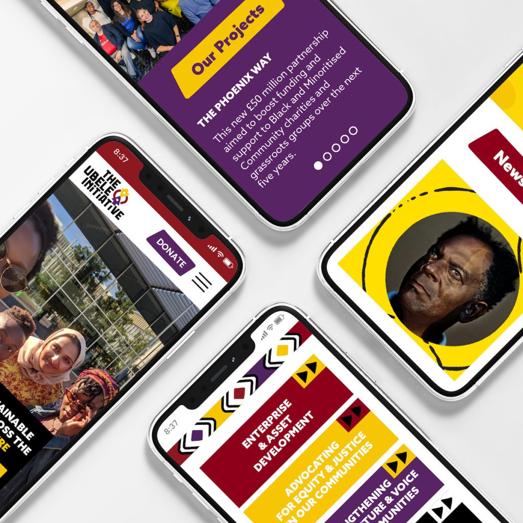 New brand identity and website design for the Ubele Initiative in ...