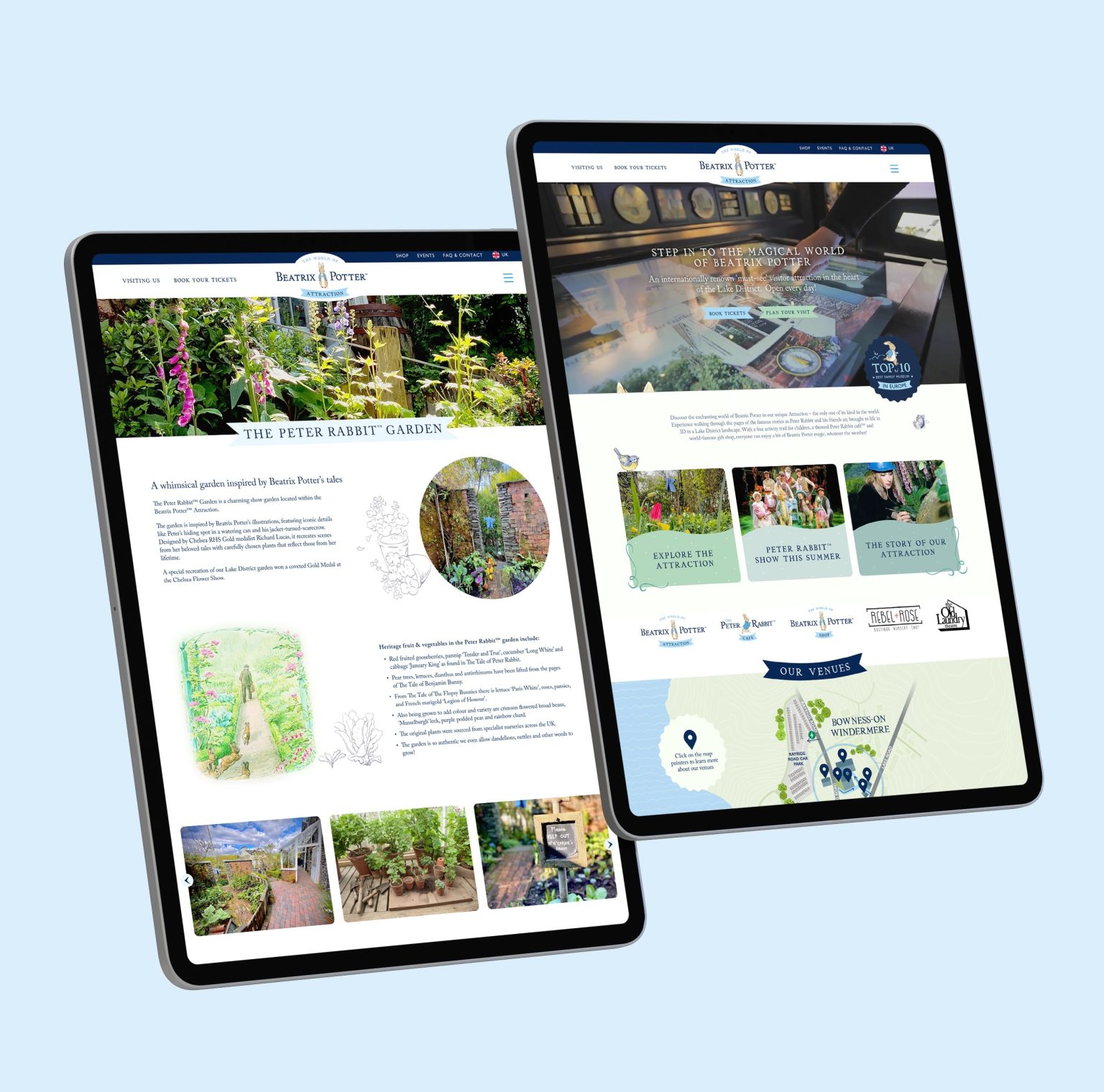 Hotfoot unveils new brand identity and website for The World of Beatrix ...